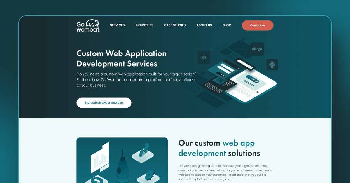 Custom Web Development Services - Go Wombat - Go Wombat OU